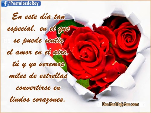 Imagenes con dedicatorias de San Valentín - Imagui