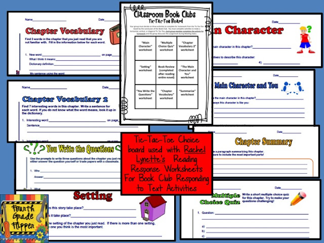 Fourth Grade Flipper: Tried It Tuesday {Book Clubs}