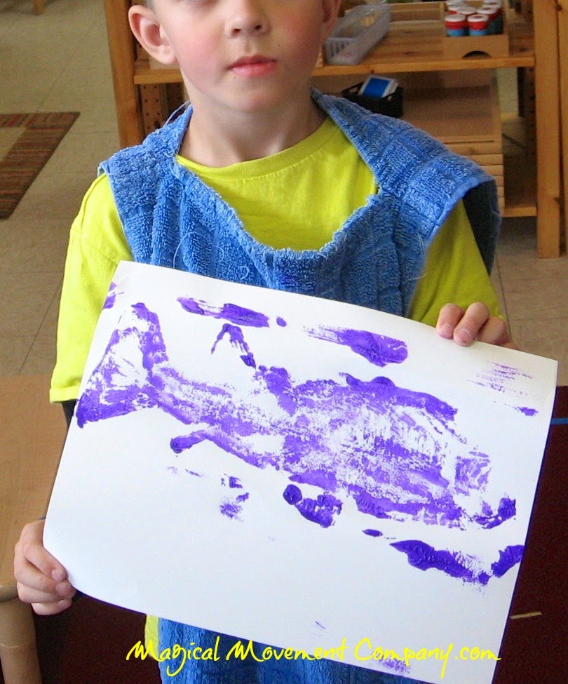 The Evolution of My Favorite Art Idea for Children: Fish Prints ...