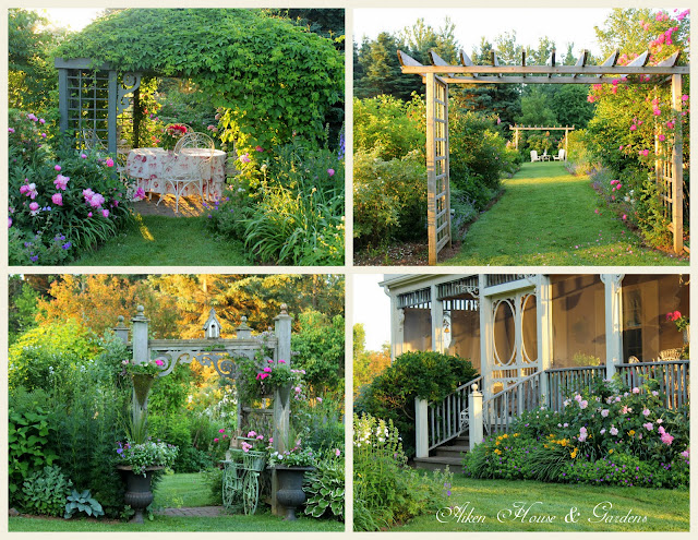 Aiken House & Gardens: Morning Light