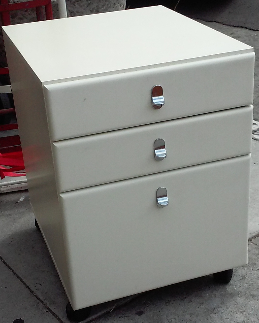 UHURU FURNITURE & COLLECTIBLES: SOLD Office End Table with File Cabinet ...