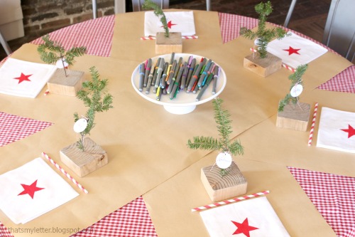 Kids Christmas Table - Jaime Costiglio