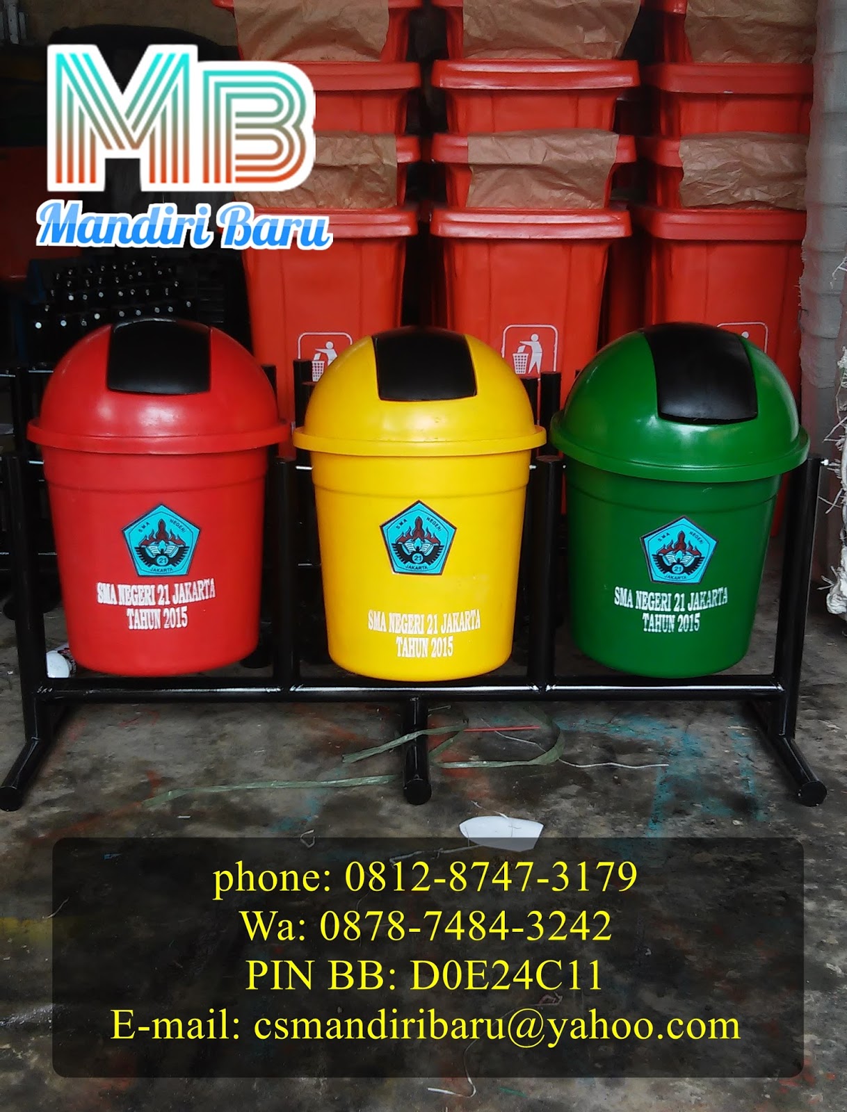 PRODUSEN TONG TEMPAT SAMPAH STAINLESS JUGA NIH !: MODEL DAN JENIS ...