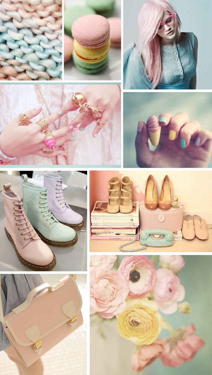 Quemando la VISA: Colores pastel