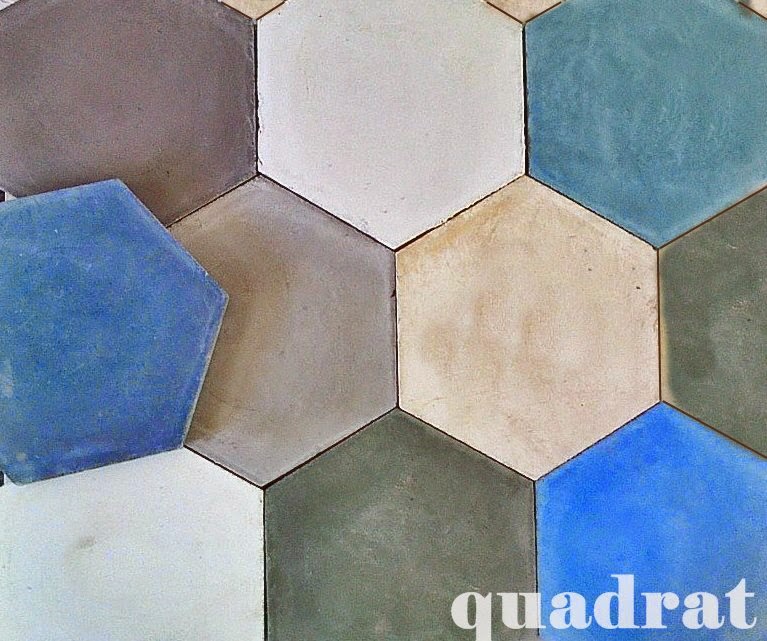 Quadrat: pin hexagonal