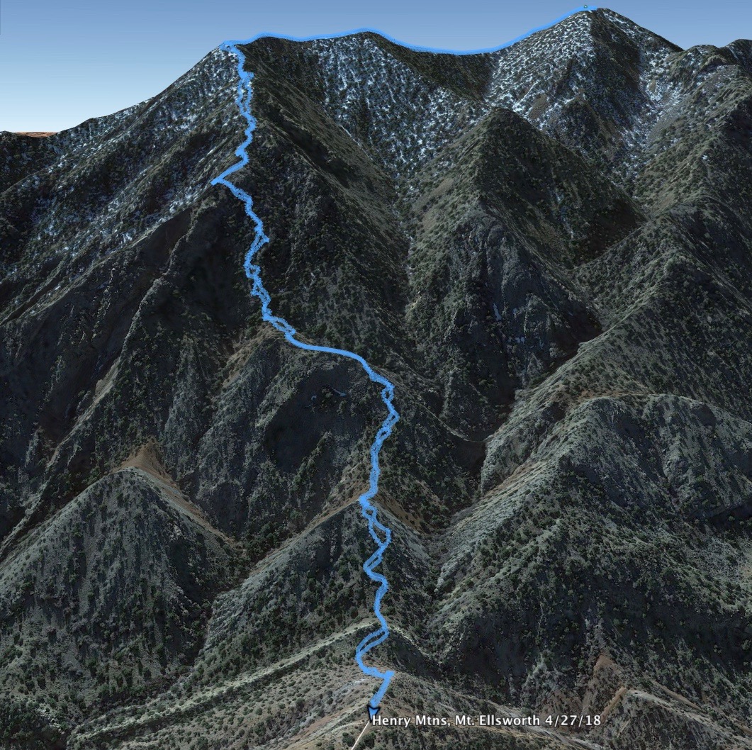 Earthline: The American West: Mount Ellsworth, 8,235', Little Rockies ...