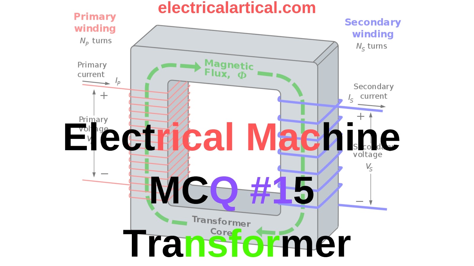 Electrical Machine MCQ #15 - Electrical MCQ