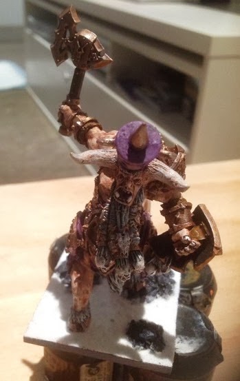Ironhaiden666: Finished bull centaur Taur'ruk