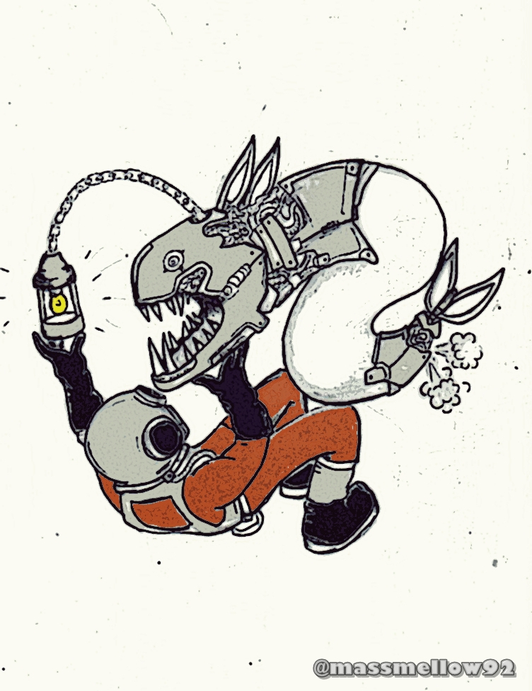 Mass Mellow Art: ROBOT FISH