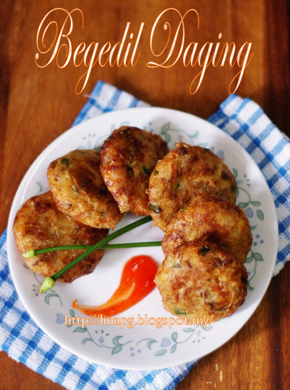 Begedil Daging Sedap Mudah Cara Membuatnya - TERATAK MUTIARA KASIH