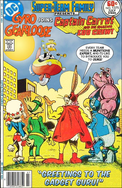 Super-Team Family: The Lost Issues!: Gyro Gearloose Joins Captain ...