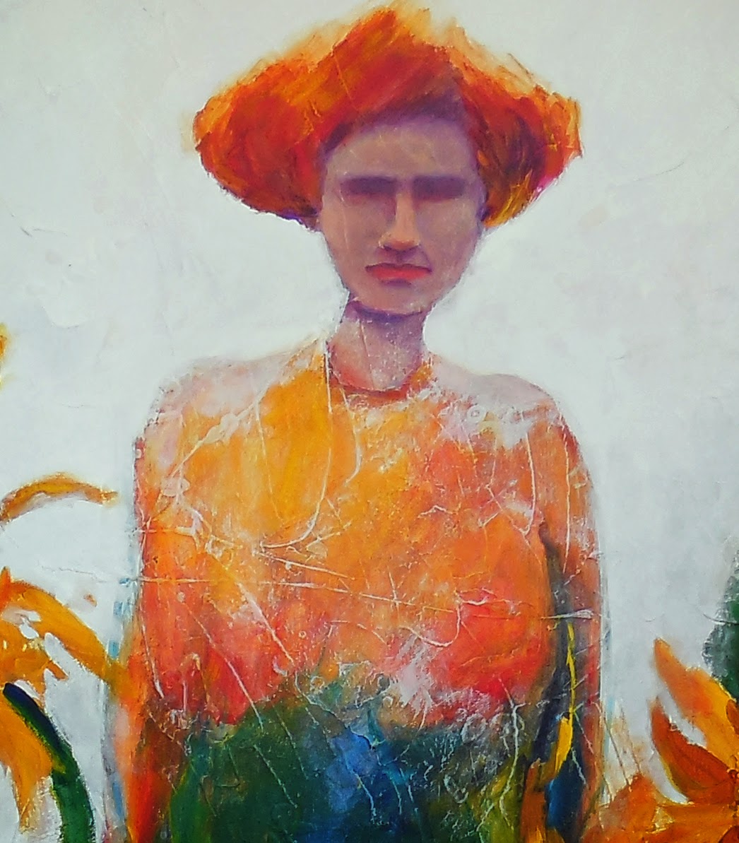 Beverly Fagan Gilbertson Fine Art: "Edith in the Garden" artist Fagan ...