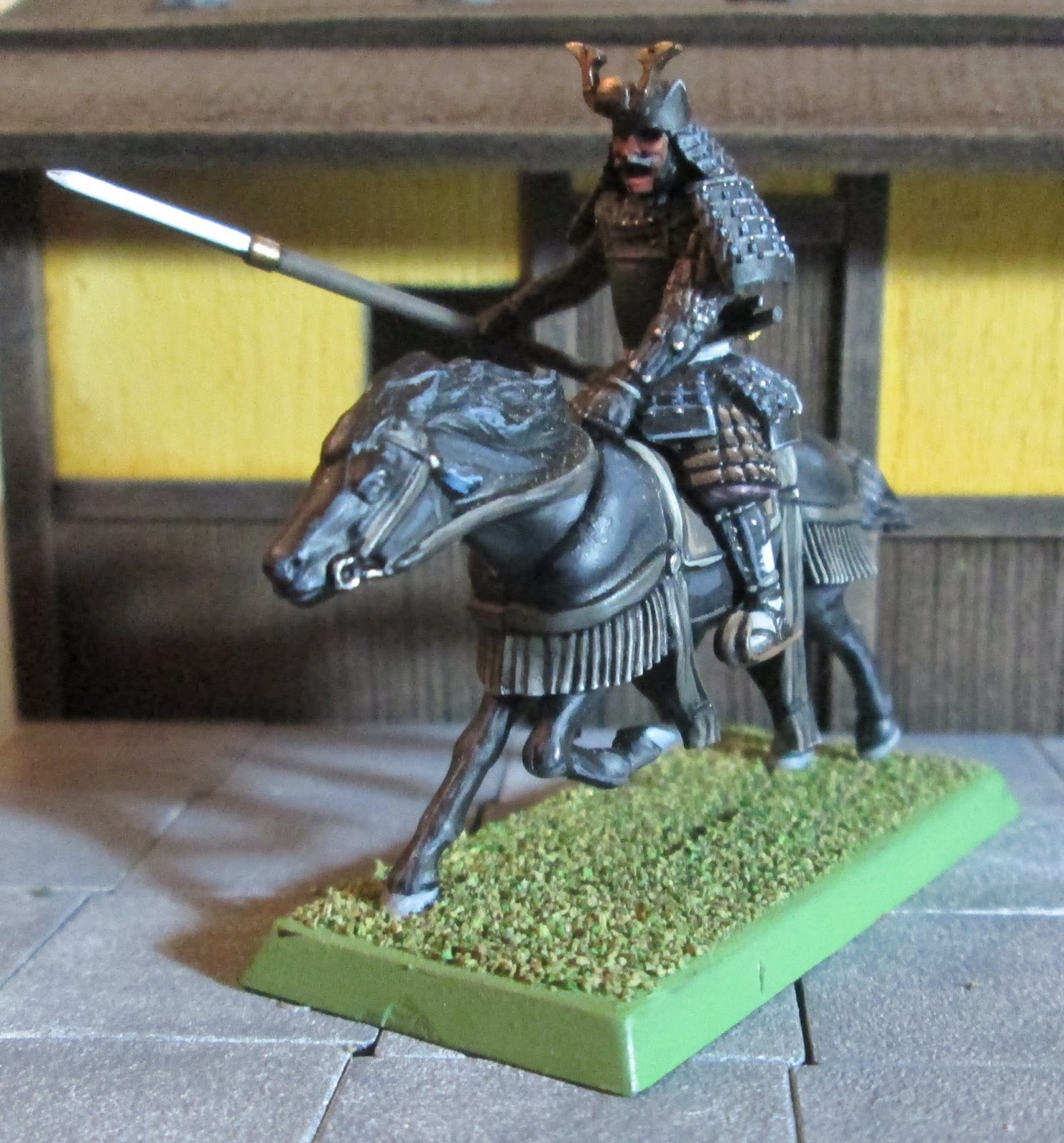 In space no one can hear you paint: Some painted Wargames Factory samurai