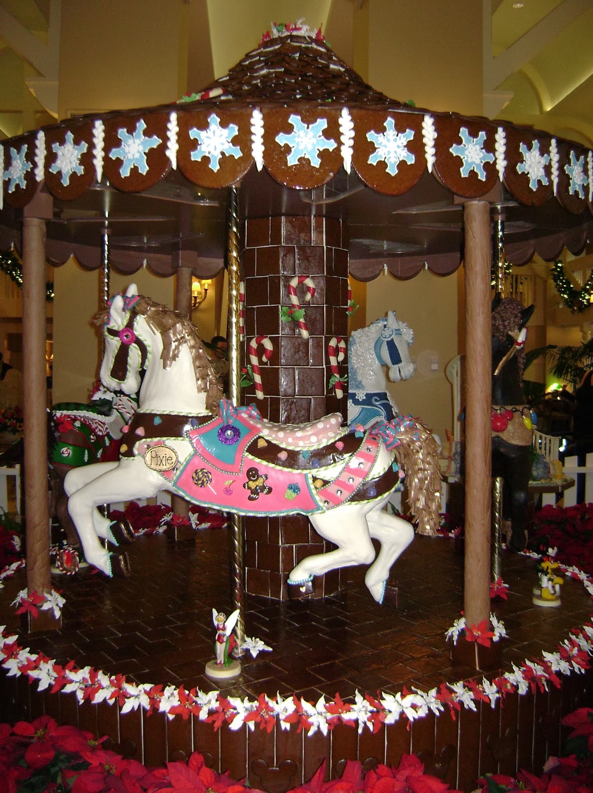 A Merry Christmas Gingerbread Carousel at Disney's Beach Club Resort