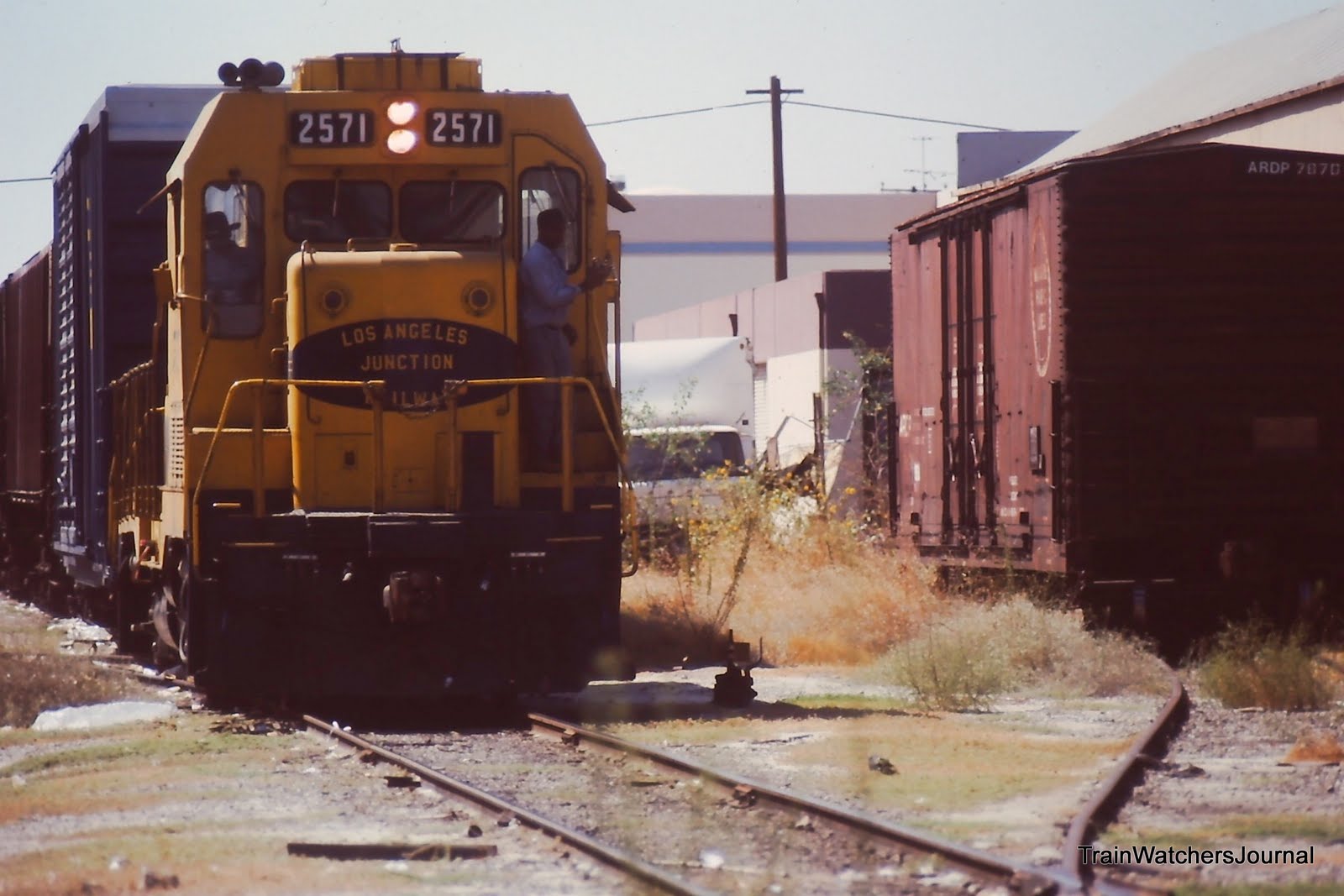 TrainWatchersJournal: Los Angeles Junction Railway - Vernon California 1992