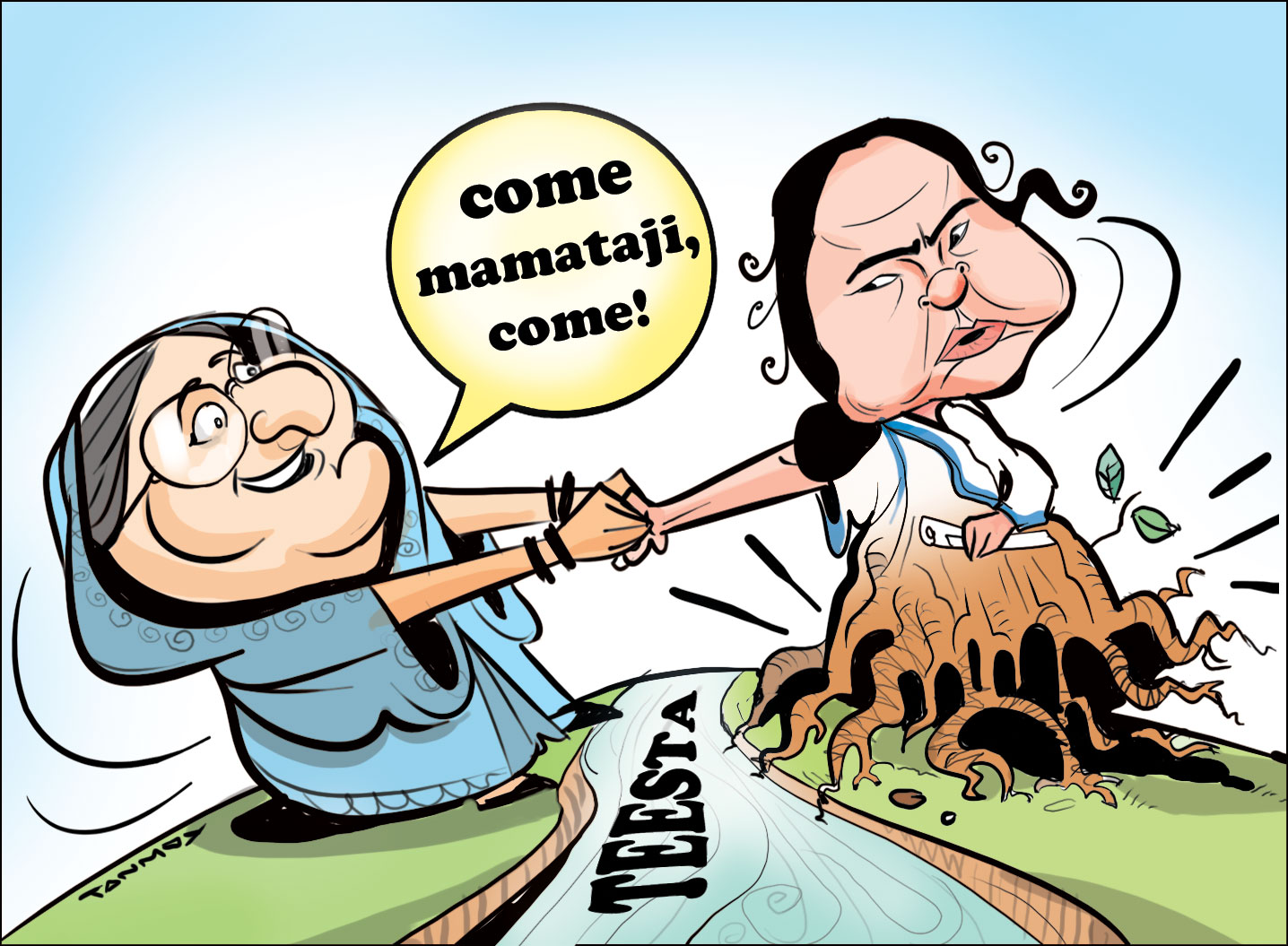 Tanmoy Cartoons: CARING FOR SHARING! :-p