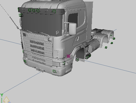 scania 124 frontal ou r2005 z3d, zm3, com dumies e dss. - z3d zmodeler3