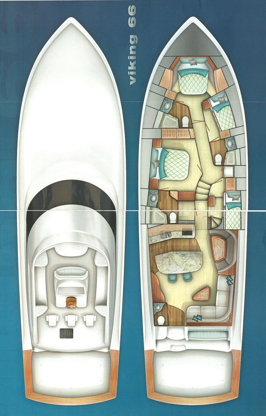 Mike Middleton at HMY Yacht Sales: The new Viking 66 Convertible