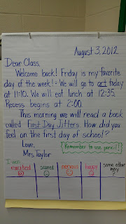 Fourth Grade Fables: Morning Meeting