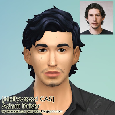 My Sims 4 CAS - Adam Driver - Imagination Sims 4 CAS