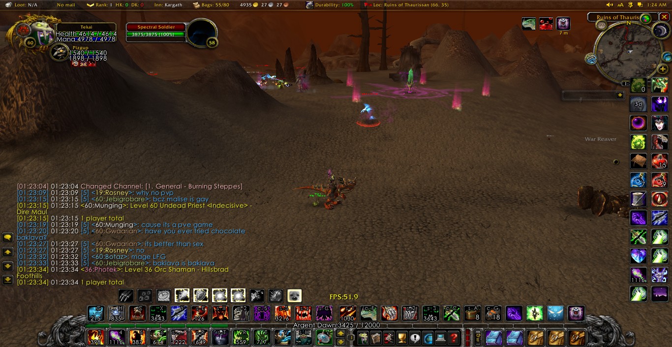 Progression annexe: Kronos Scourge invasion