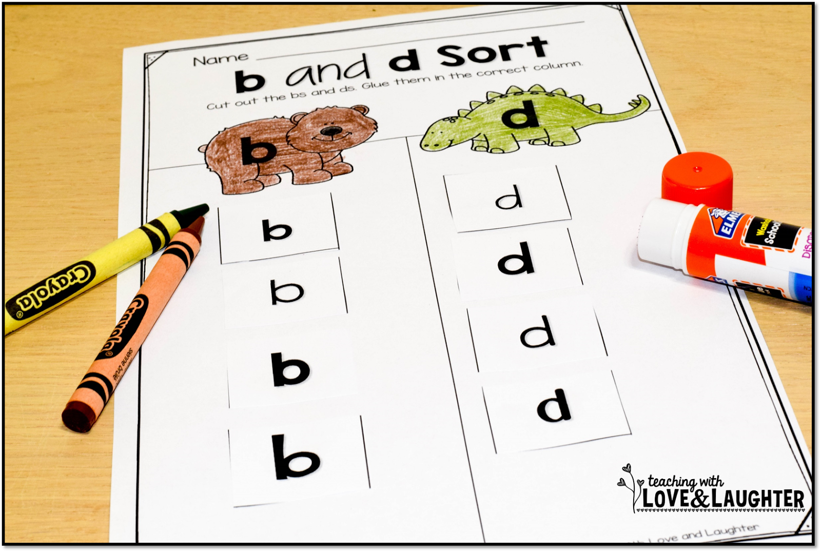 Teaching With Love and Laughter: Mind your bs and ds