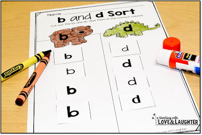 Teaching With Love and Laughter: Mind your bs and ds