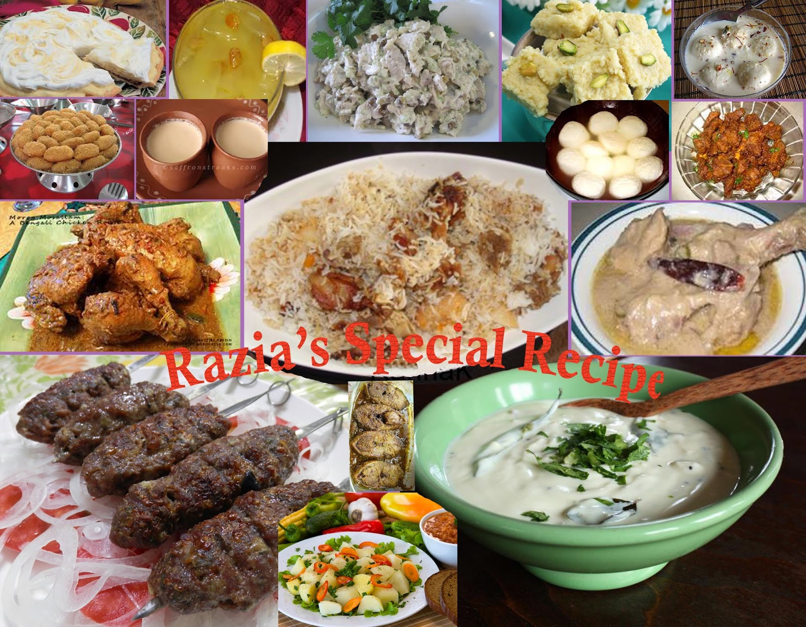 Razia's Special Recipe: Reciepe