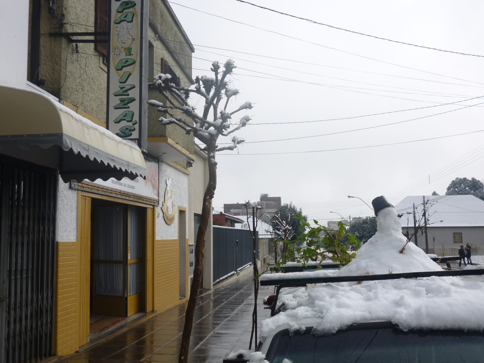 Jornal Negritude: Neve em Vacaria RS