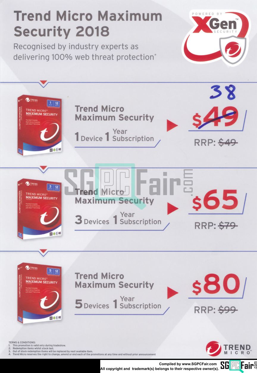 SG PC Fair - Online Brochures, Flyers and Price List: Trend Micro - IT ...