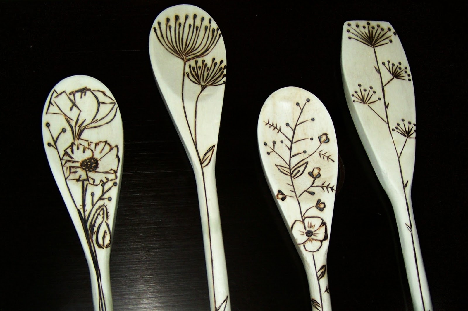 BUG A BOO CORNER: Wood Spoons