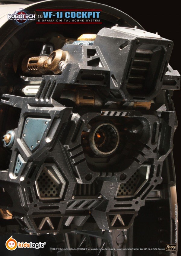 Robotech - VF-1J Cockpit Diorama Digital Sound System 1/6 (Kids Logic)