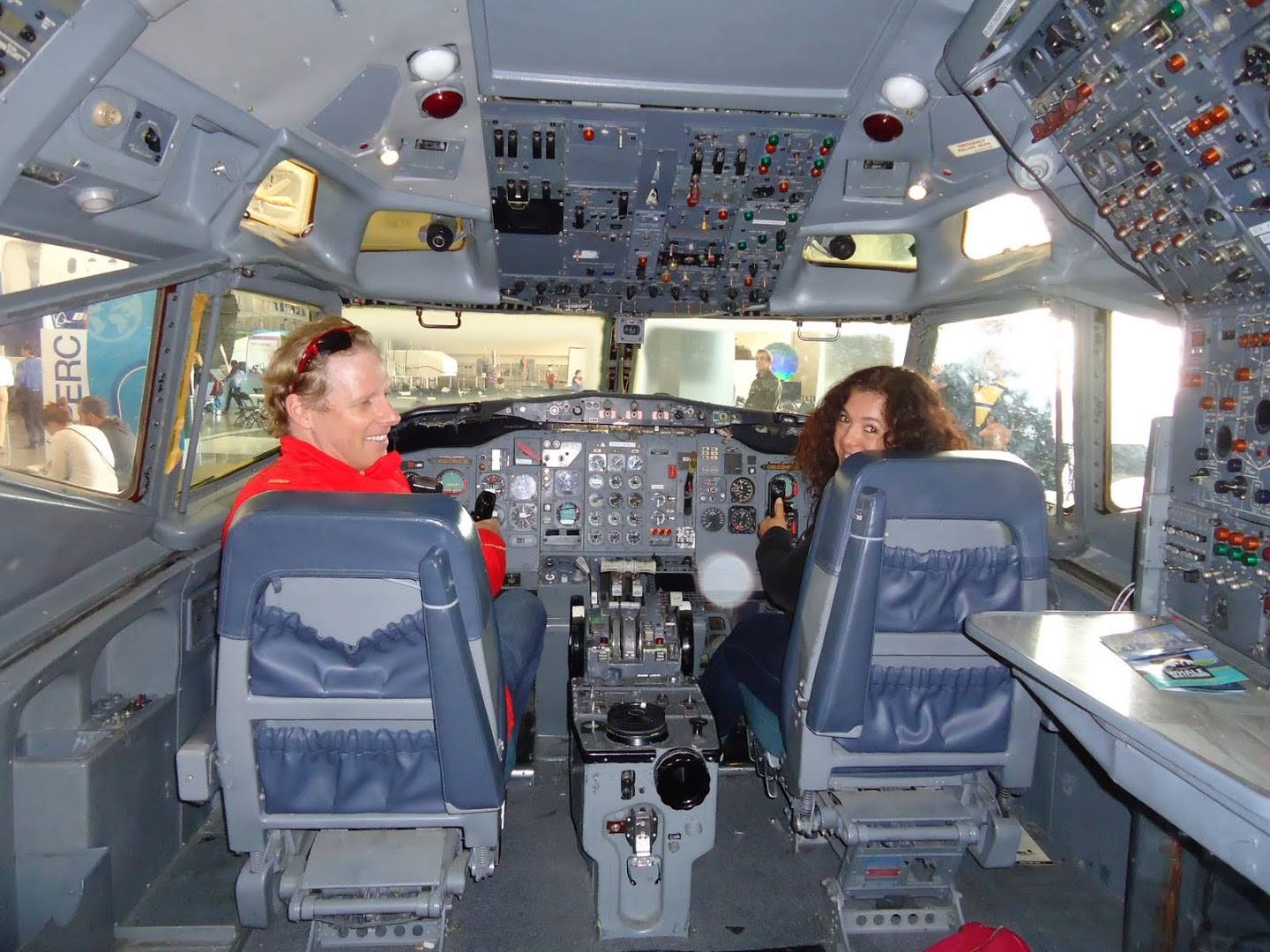 Boeing 707 Cockpit Hangout at Everett