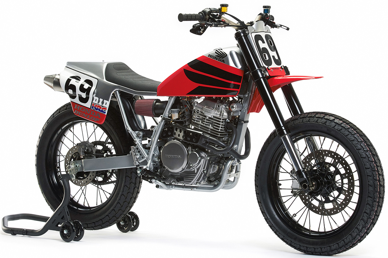 Racing Cafè: Honda XR 650L Flat Tracker Nicky Hayden Tribute by Analog ...