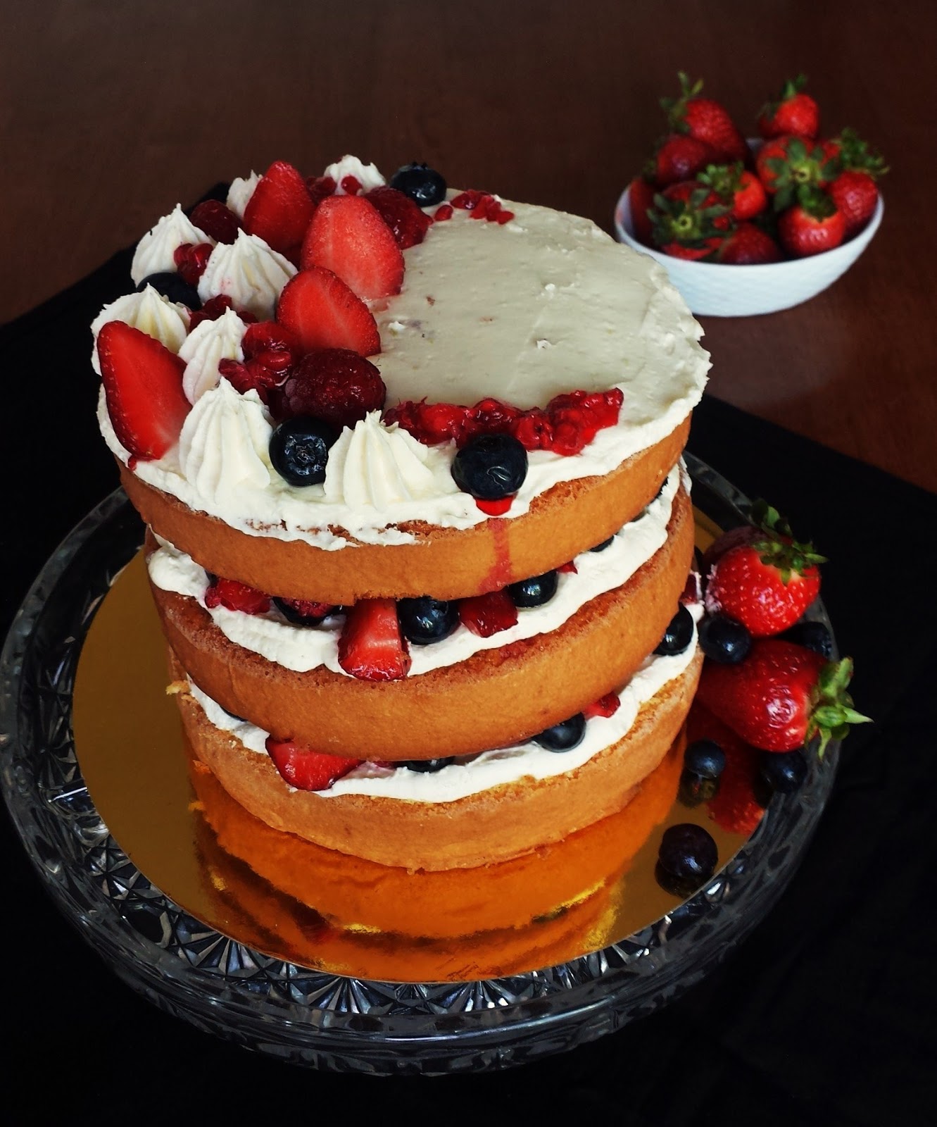 Layer-Cake fruits rouges & citron | Recueil Gourmand