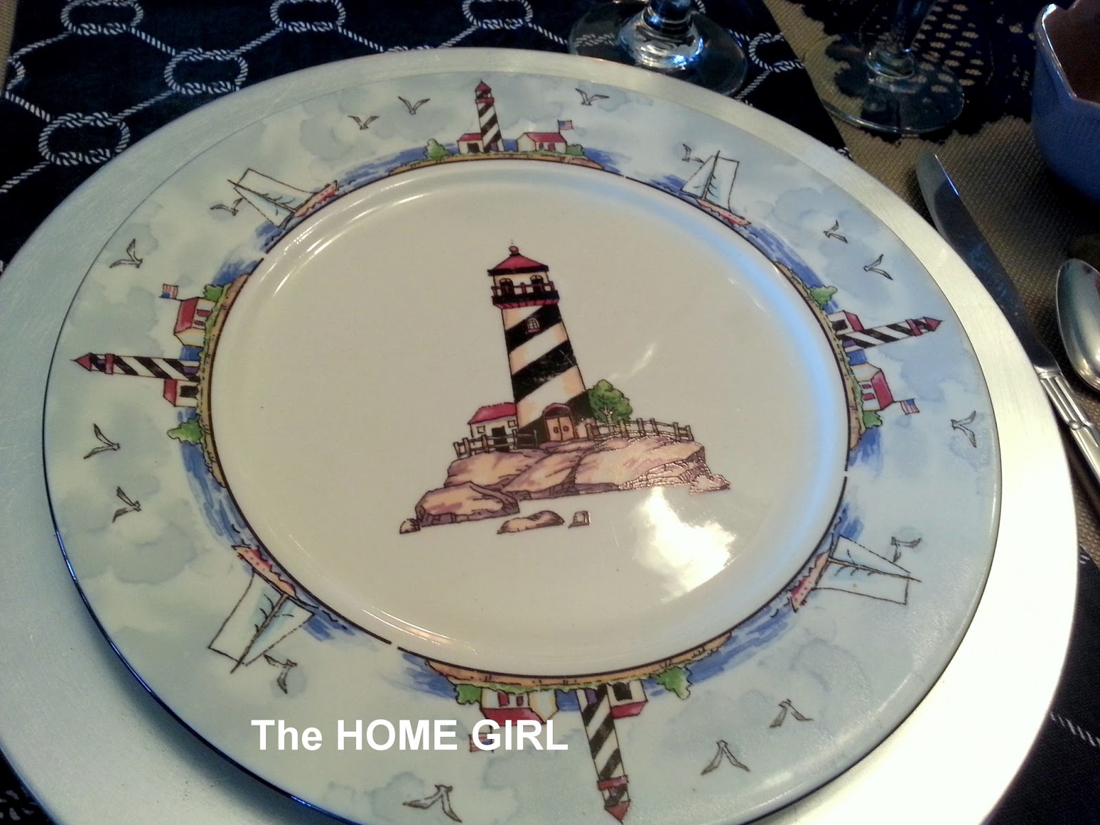 The HOME GIRL!: TABLESCAPE TUESDAY!!! "Simply Nautical But Nice ...