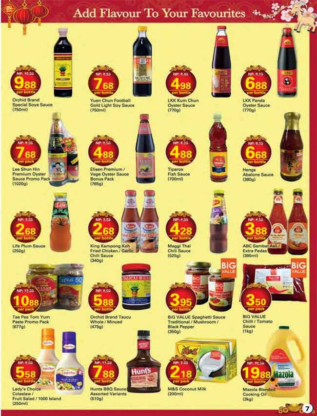 4大商场 新年Catalog 大集合！ 比一比价钱吧~（AEON BIG)