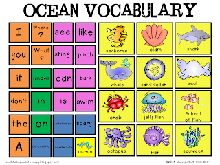 Chalk Talk: OCEAN THEMED Language and Literacy Pack...