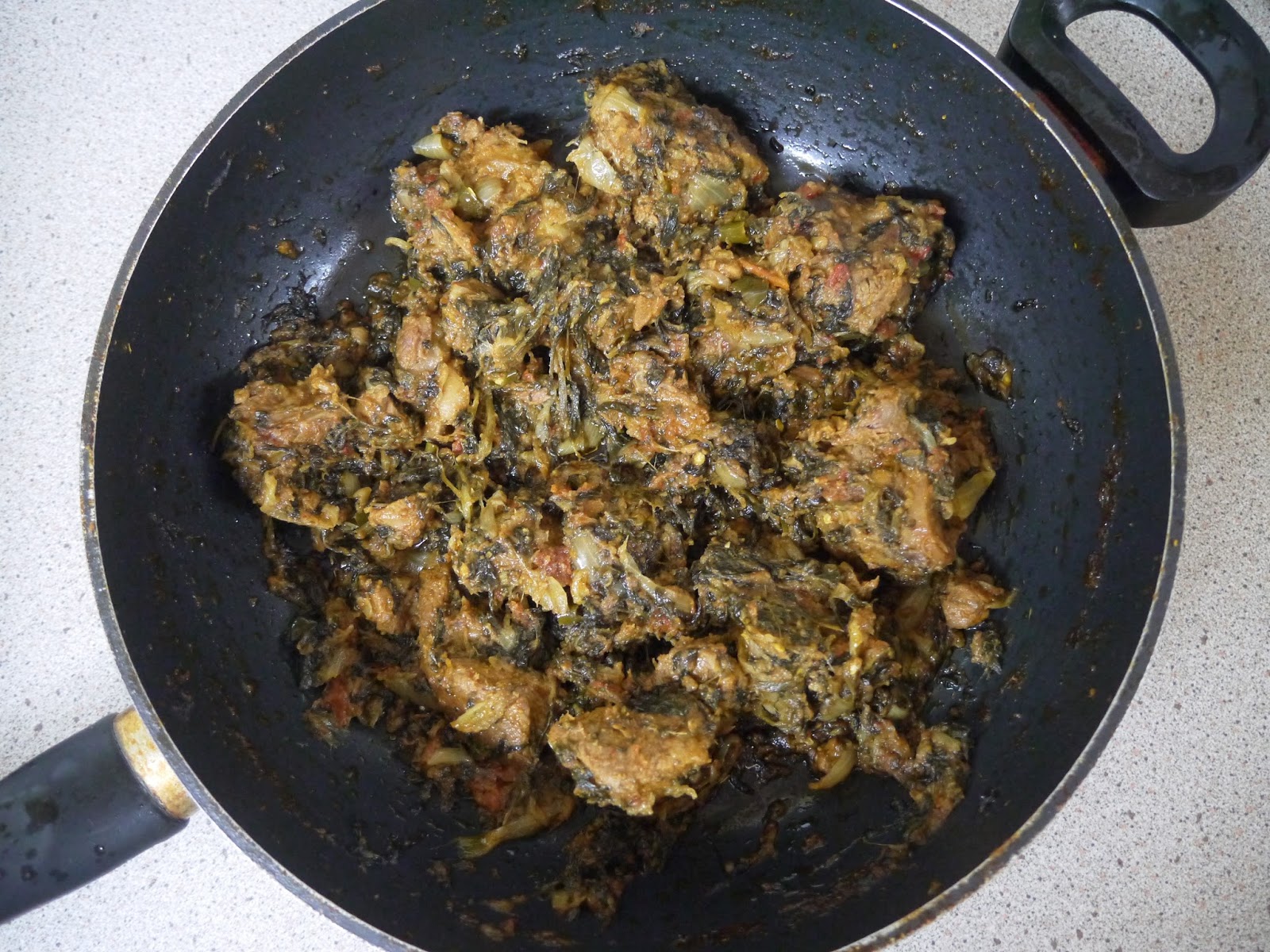 This Muslim Girl Bakes: Lamb Spinach Curry - Gosht Palak.