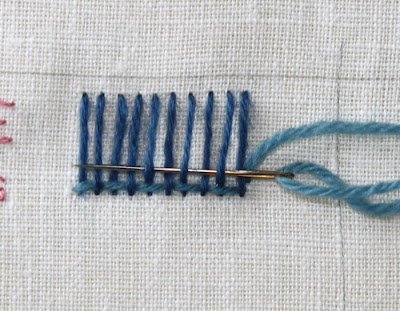 The Floss Box: Summer Stitch School Week 10: Needle weaving