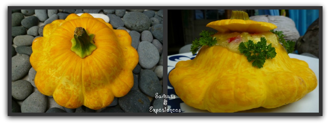 Saveurs et Expériences : Pâtisson Garni en Salade