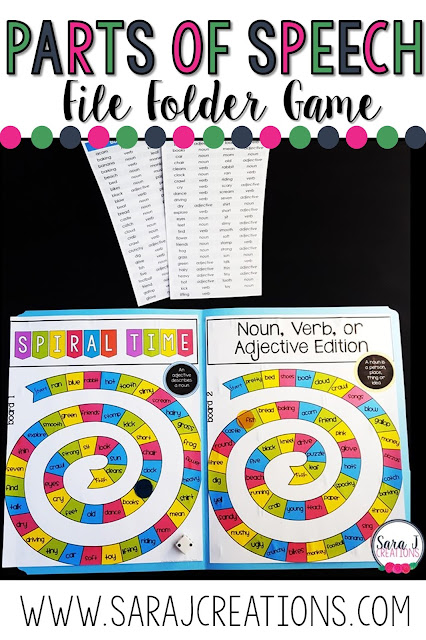 Using Printable File Folder Games for Learning Fun | Sara J Creations