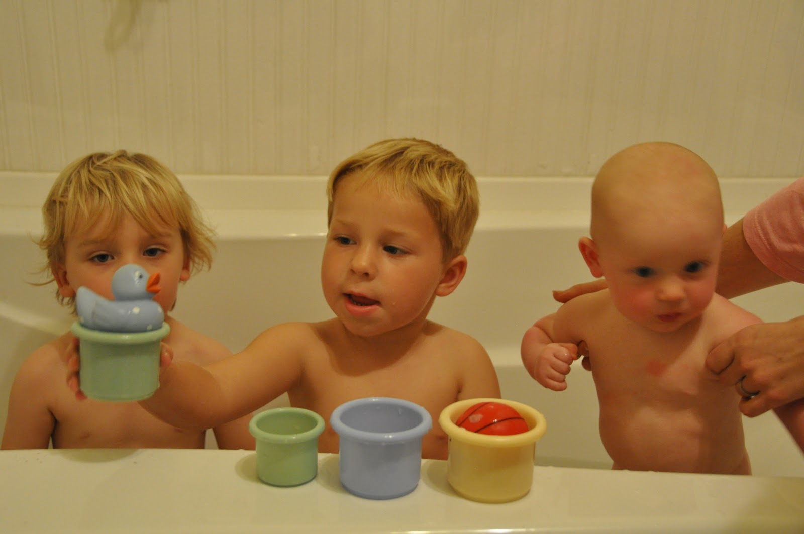 The Johnston Chronicles: Rub-a-dub-dub, 3 boys in the tub!