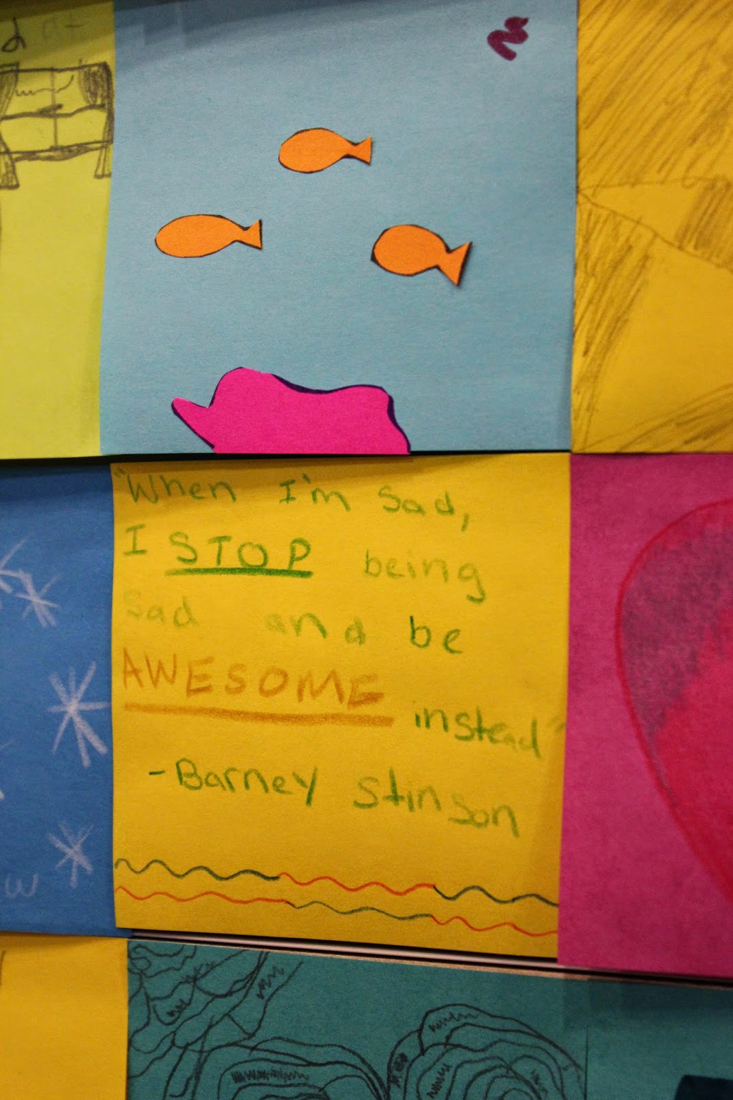 Teen Blog @ FRVPLD: Sticky note collage photos!