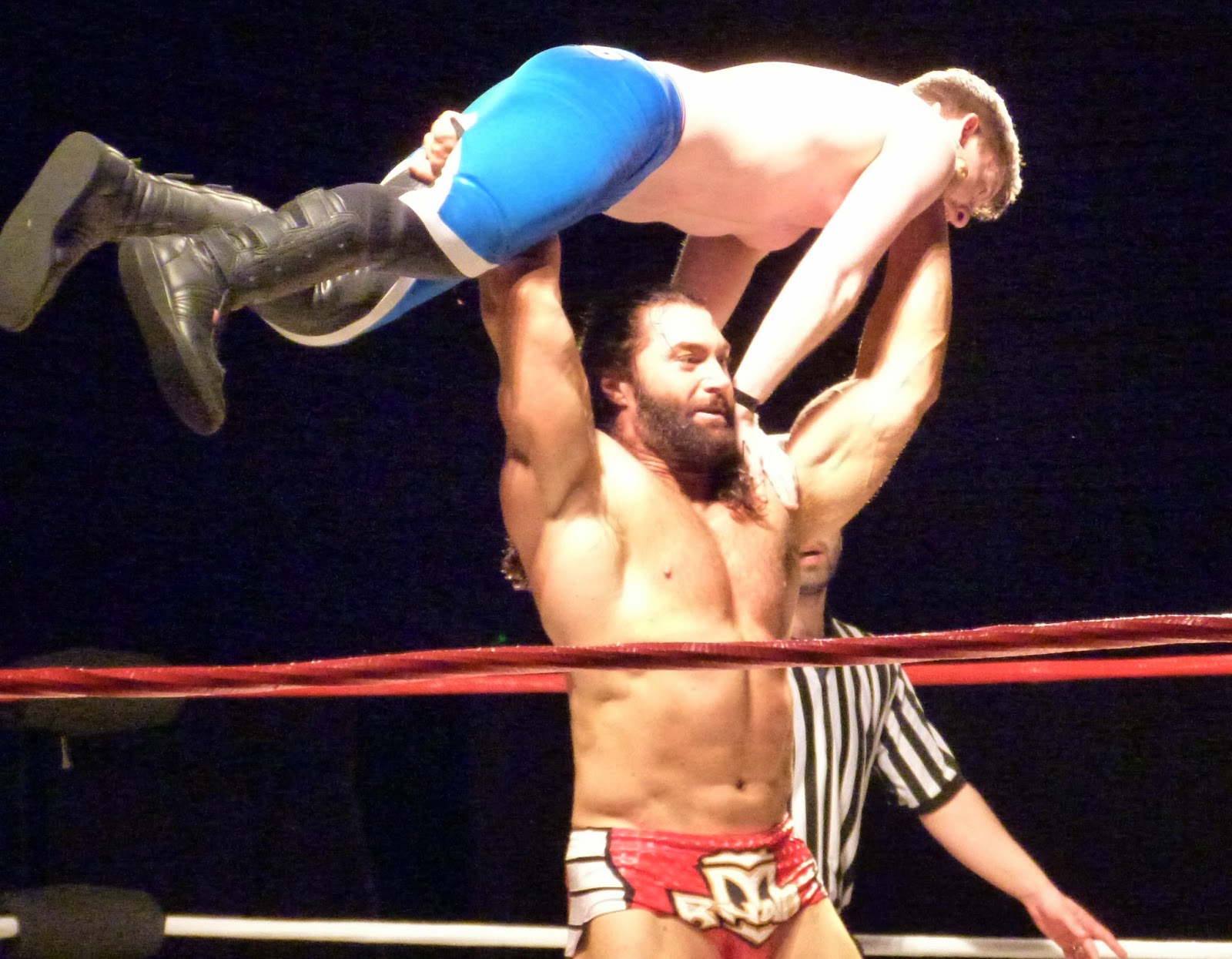 WRESTLESHOTS: STIXX & MASON RYAN V XANDER COOPER, TK HAYWARD & MARC MASSA