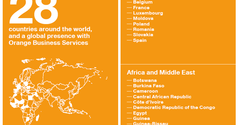 Operator Watch Blog: Orange Group presence worldwide