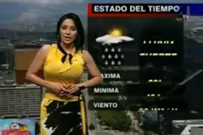 Bellas reporteras del clima en la TV (Imágenes) - iNT3R3S4NT3!