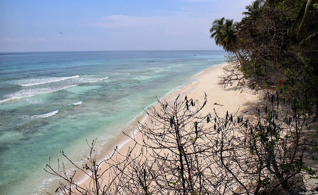 The beaches of Davao