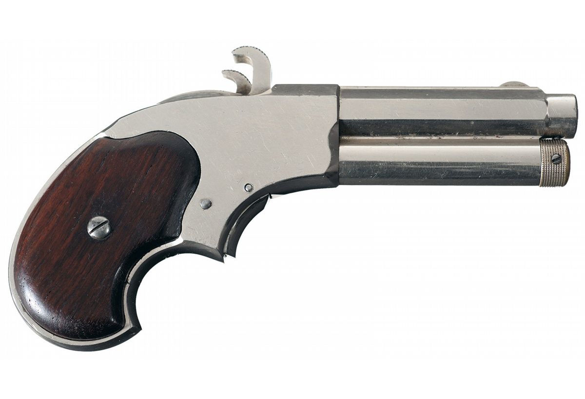 on target shooter nz: 1871 Remington Rider .32" Magazine Pistol: