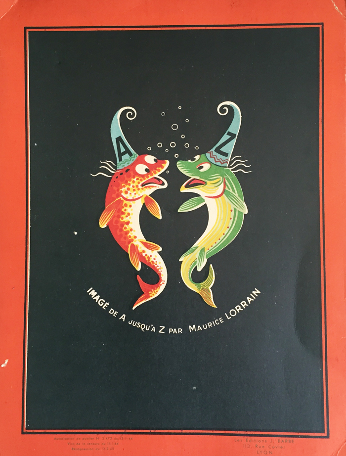 My Vintage Avenue: A.B.C. Alphabet des petits poissons et des gros ...